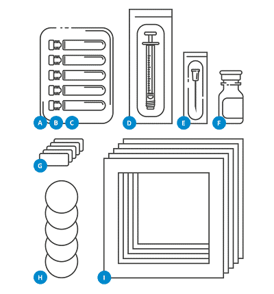 SAMPLING KIT | SURFACE SAMPLING FOR HAZARDOUS DRUG RESIDUE - QUESS 360